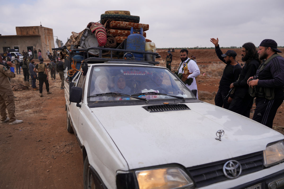 Evacuations of Bedouin families begin in Syria’s Sweida as days of ...