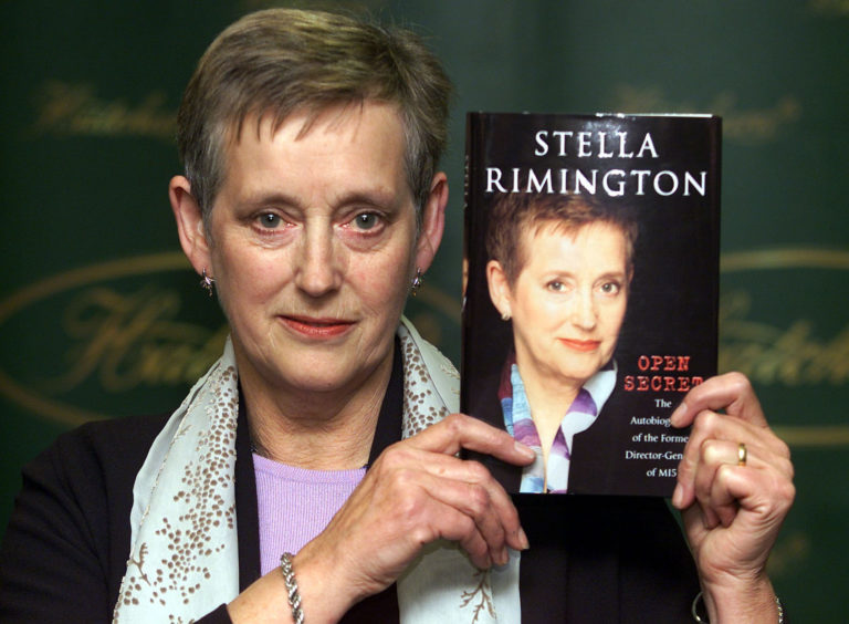 Stella Rimington, first British woman to become spy chief and M ...