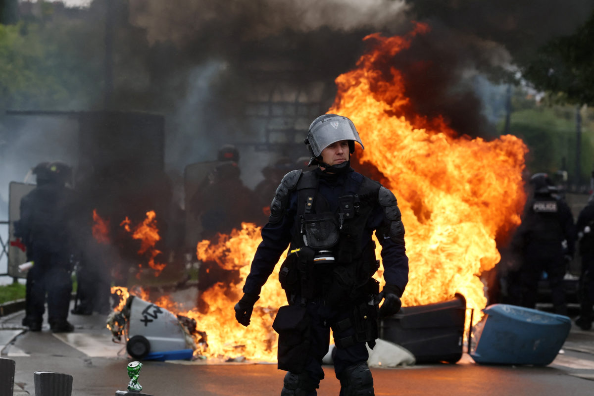 Nationwide protests in France turn new prime minister’s first day into ...