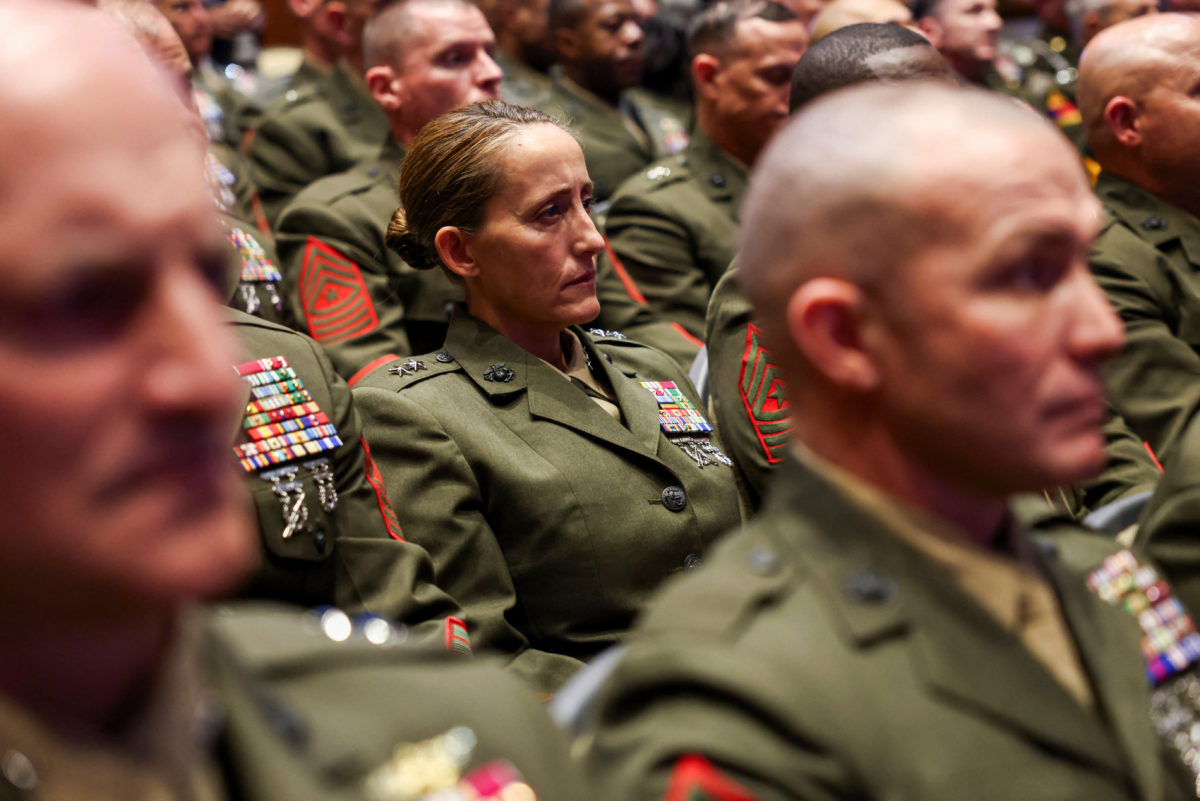 WATCH: Trump, Hegseth address rare gathering of U.S. military leaders from around the world ...