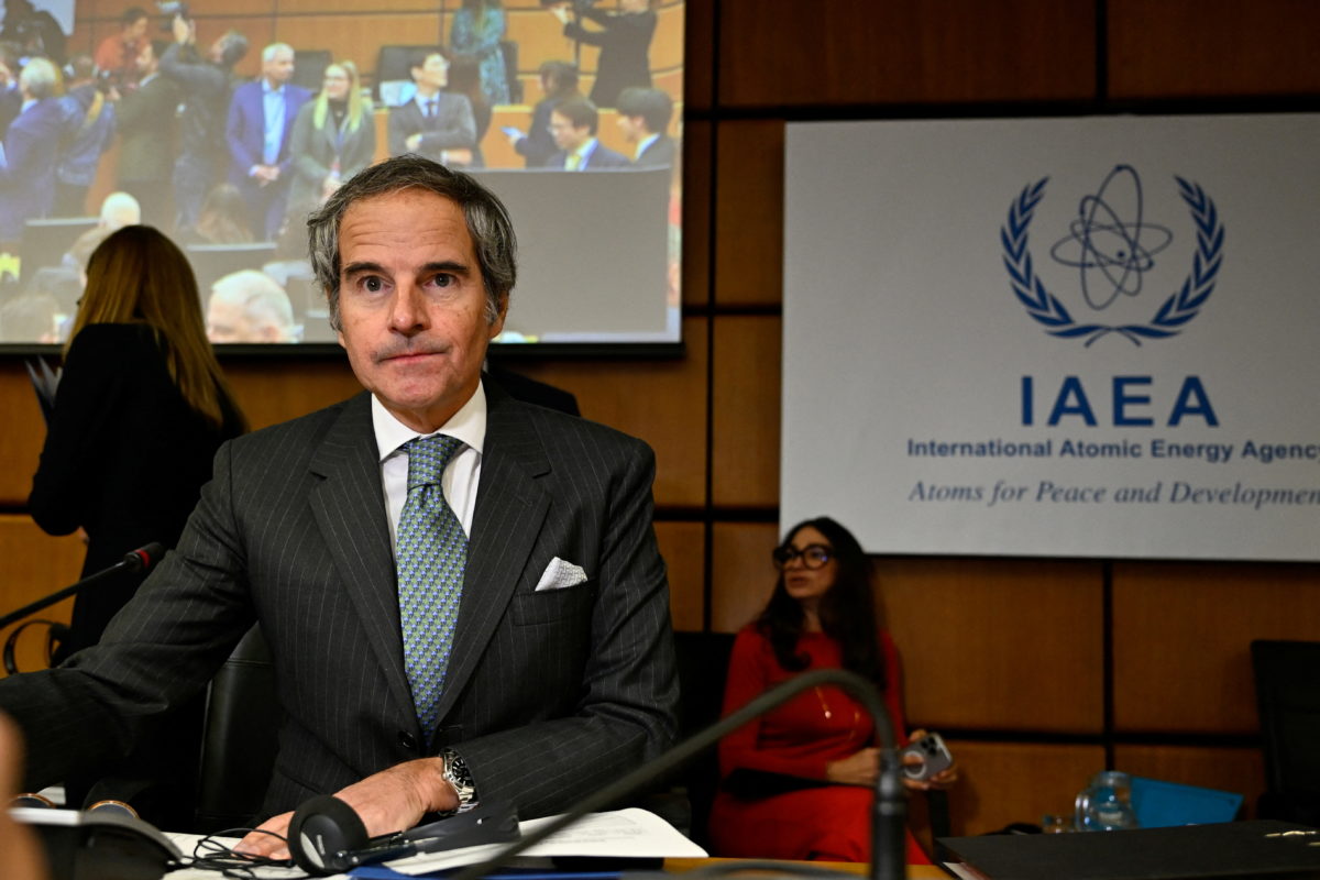 IAEA chief says Iran isn't actively enriching uranium but movement ...