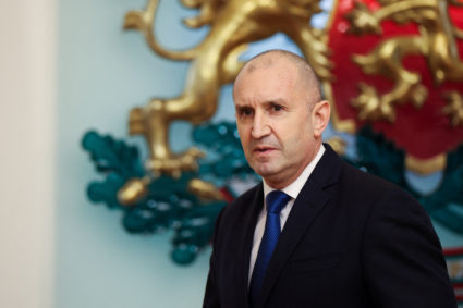 Left-leaning Bulgarian President Rumen Radev says he is stepping down ...