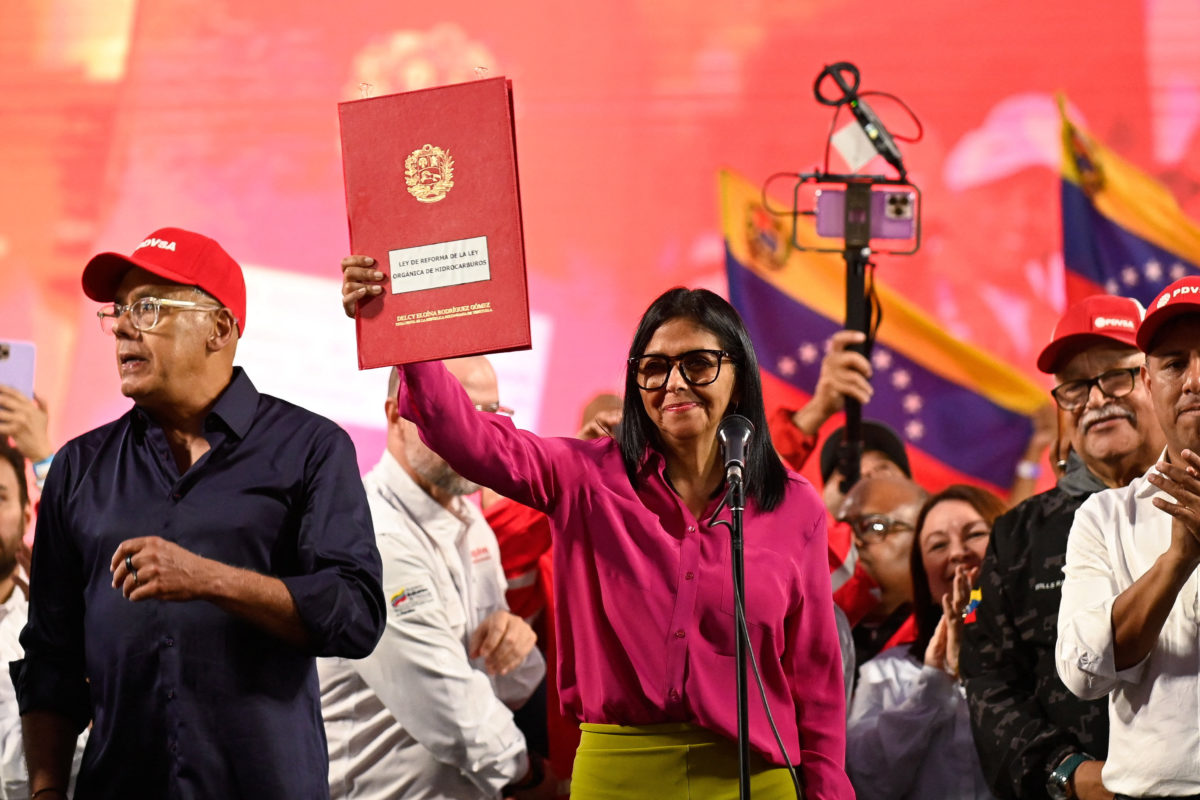 Venezuela's acting president signs overhaul easing state control of oil ...