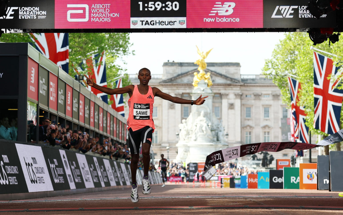 Marathon milestone shattered as Sawe breaks 2-hour barrier by 30 ...