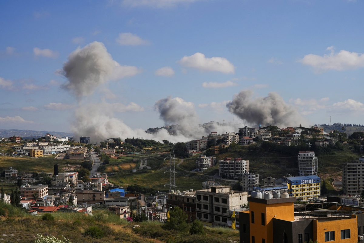 Israel's military says it's striking Hezbollah sites as Netanyahu vows ...
