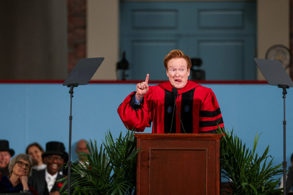 WATCH: Conan O'Brien delivers Harvard commencement address | PBS News